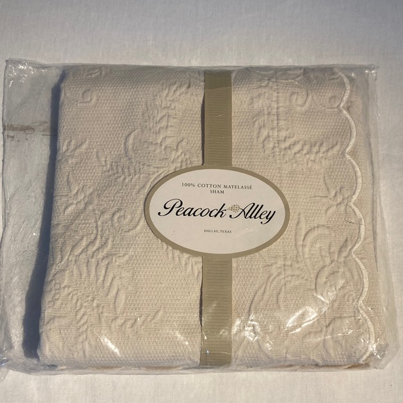 Peacock Alley | Bedding | Peacock Alley Allyson Matelass Euro Sham ...